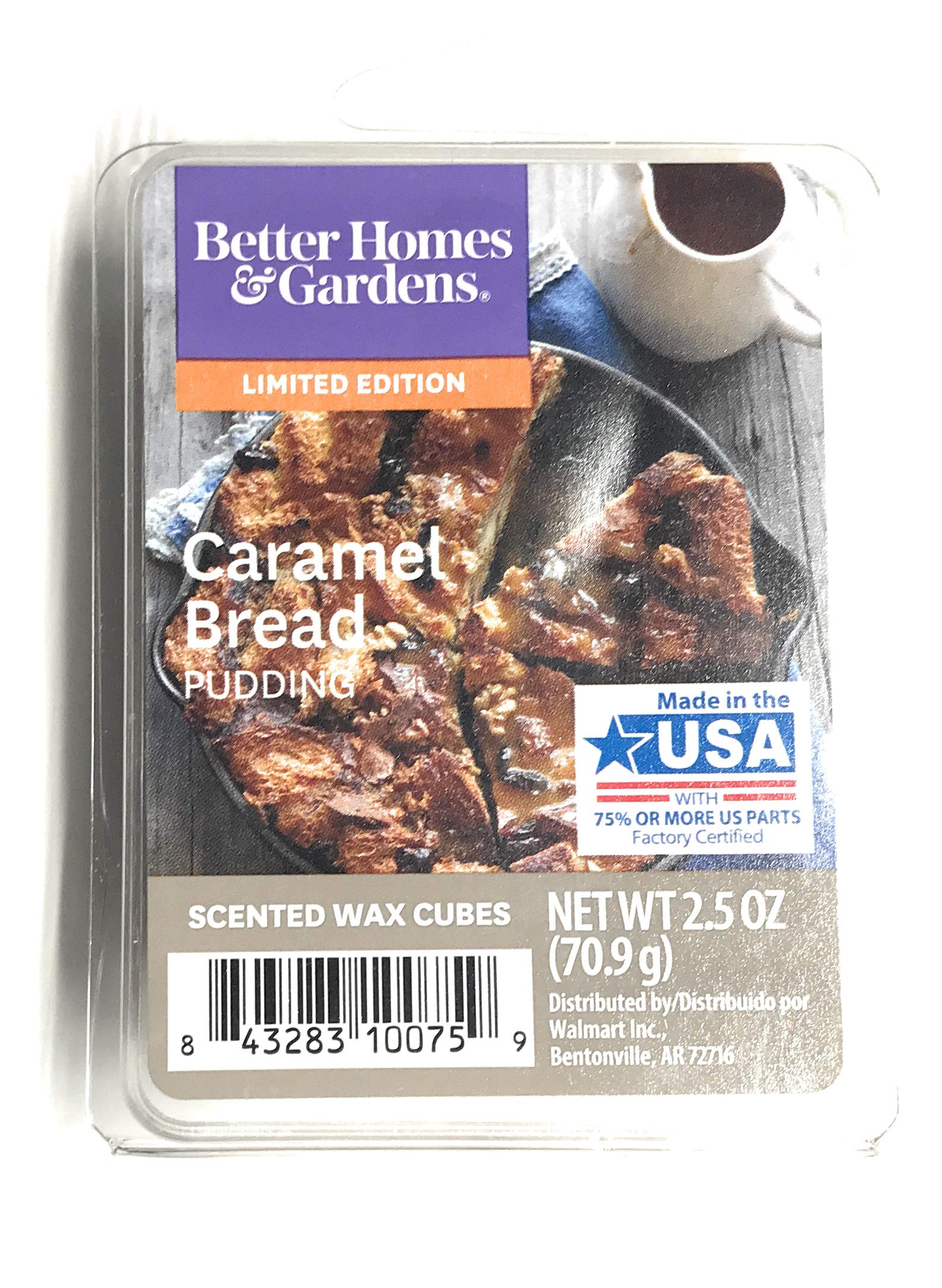Better Homes & Gardens Caramel Bread Pudding 2018 Limited Edition Wax Cubes