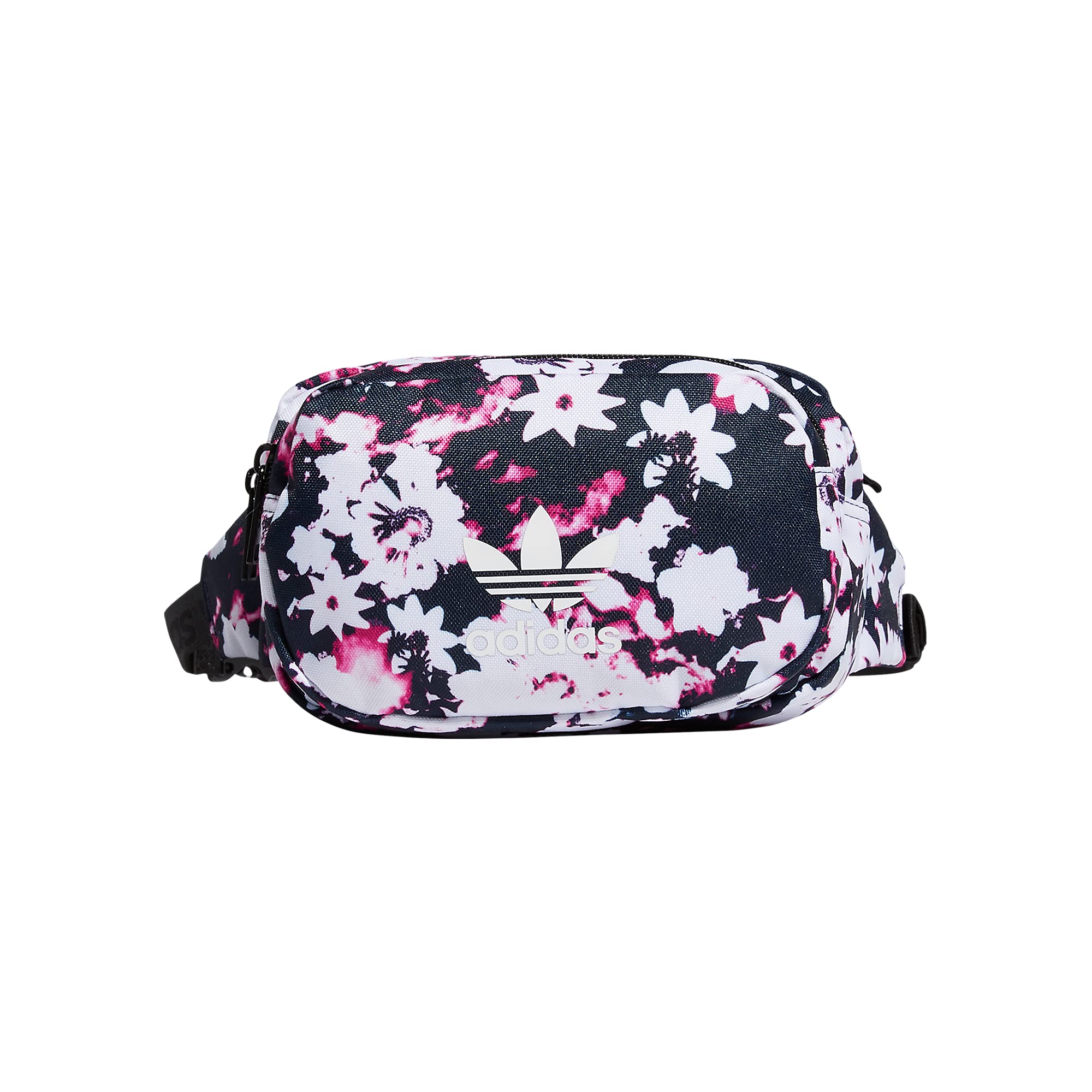 adidas Originals Originals Sport Waist Pack, Floral Legend Ink Blue/White, One Size