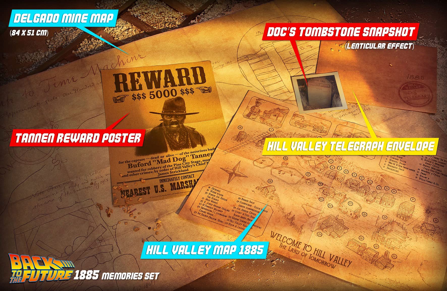 Doctor Collector Back to The Future- Time Travel Memories- Standard Ed., Multi