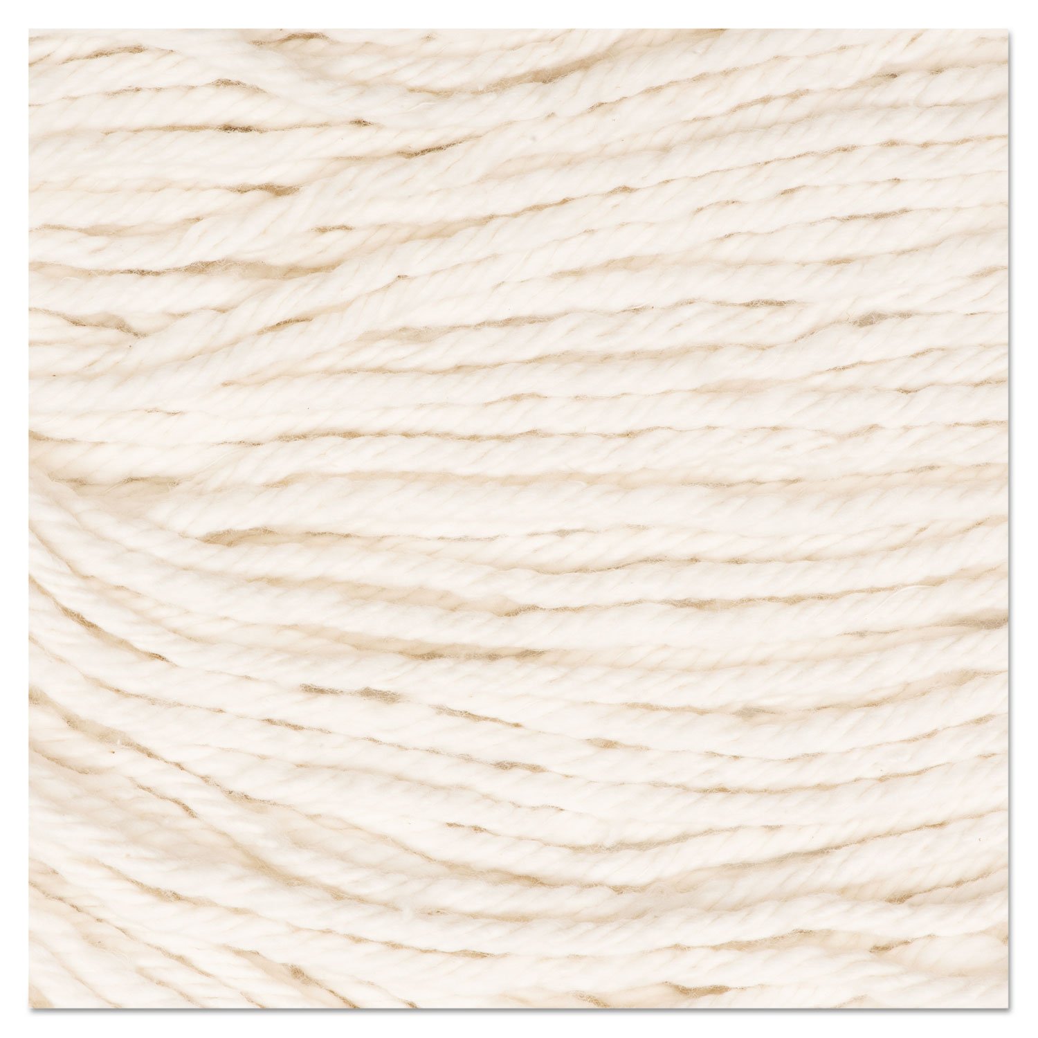 Boardwalk BWK502WHEA 5 in. Super Loop Cotton/Synthetic Fiber Wet Mop Head - Medium, White