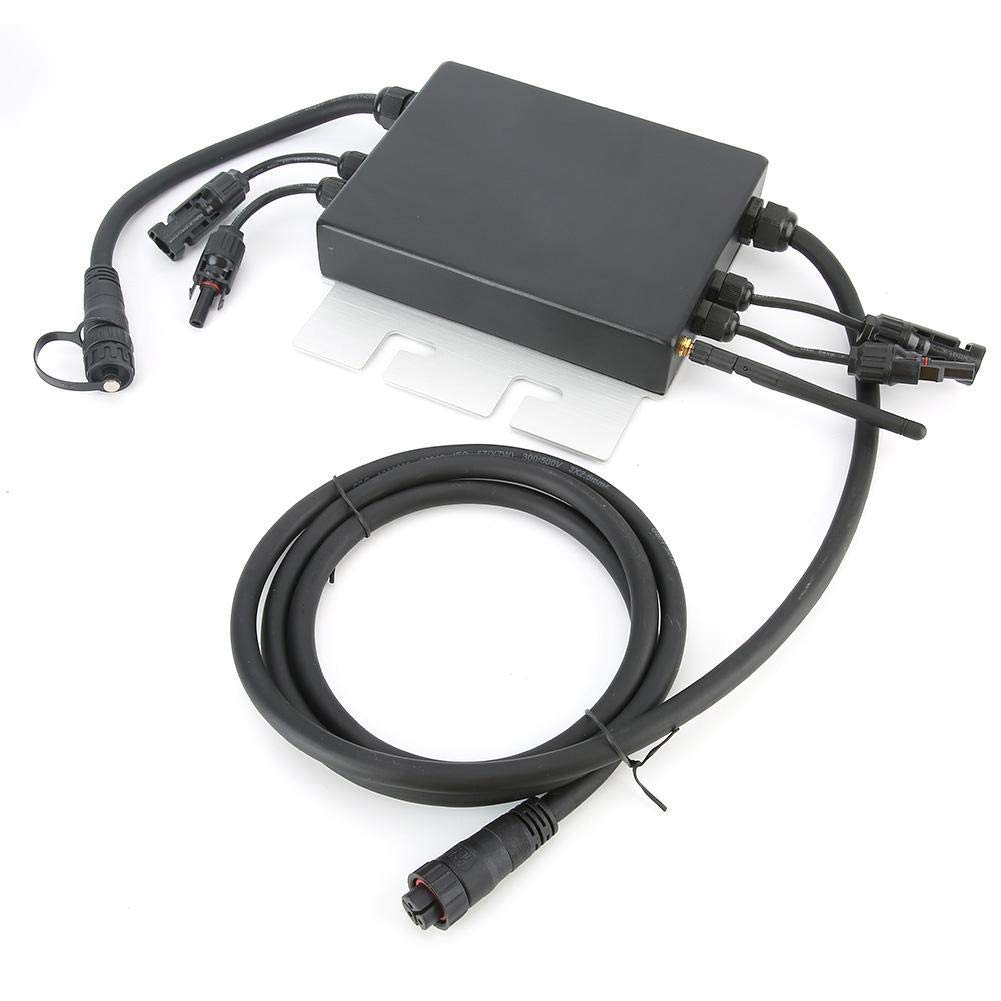 700W Micro Solar Inverter, 120V & 230V Solar Grid Tie Inverter with IP65 Waterproof, 2.4G Communication, Solar Panel Micro Inverter