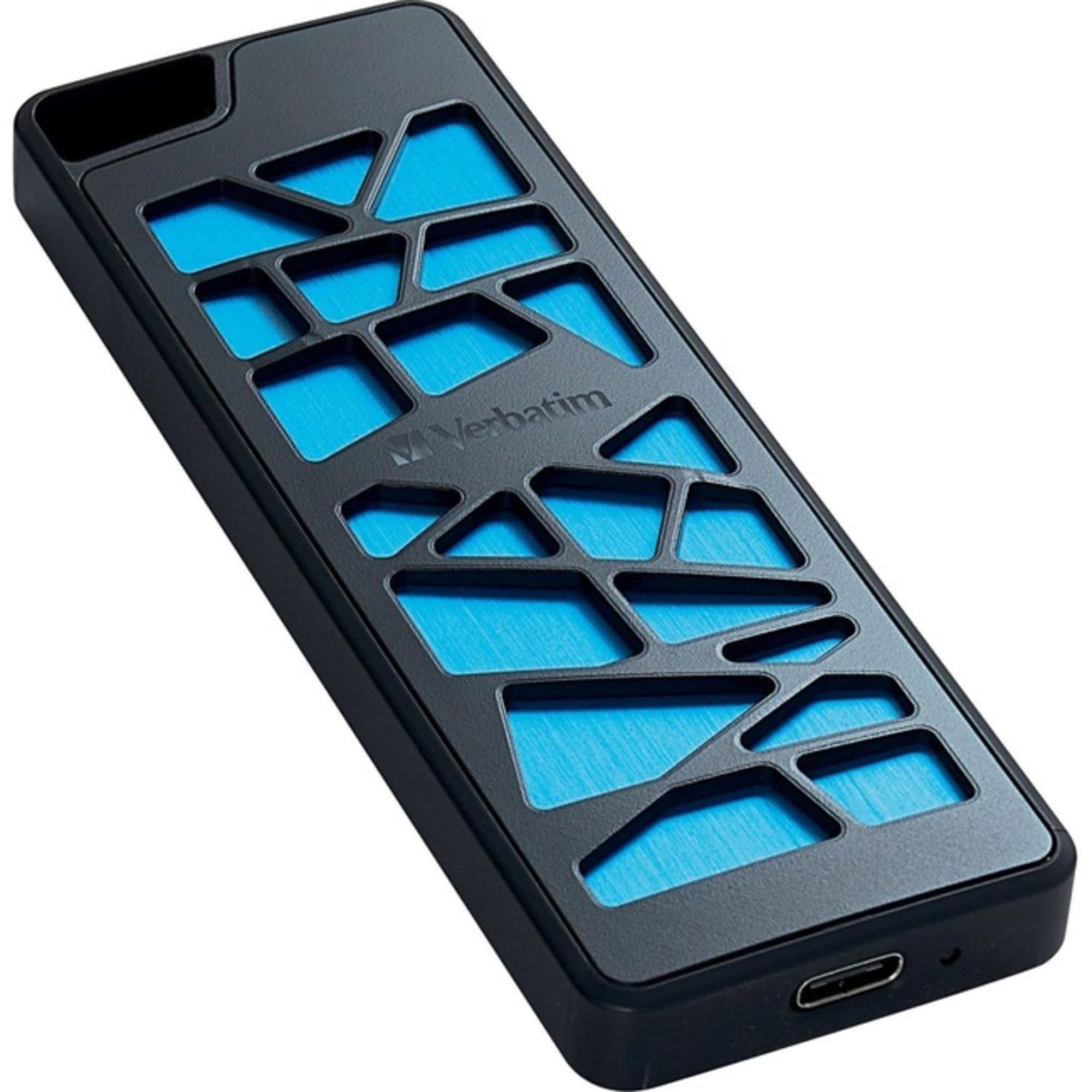 Verbatim 512GB VGX1000 Portable Gaming SSD Up to 1000 MB/s PCIe NVMe USB-C USB 3.2 Gen 2 External Solid State Drive