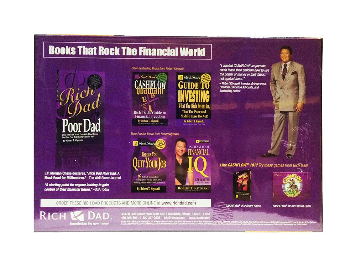 Cashflow 101 Board Game - Robert Kiyosaki Game Robert Kiyosaki Cashflow Board Game + Free Expedited Shipping