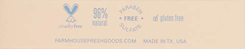 FarmHouse Fresh Shea Butter Lip Balm. Moisturizing Lip Balm for Dry Lips, Twist Up, Softening, Hydrating Lip Balm, Coconut Beach, 0.64 oz