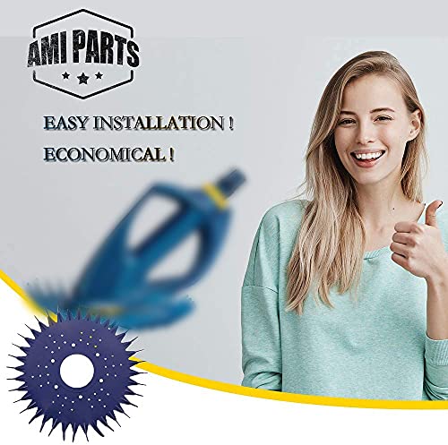 AMI PARTS Pool Cleaner Finned Seal disc Skirt Replacement Part Compatible with Zo-diac Baracuda G2, G3, G4 Pool Cleaner Seal