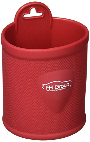FH Group Silicone Dash/Vent Mounted Cup Holder Smartphone, IPhone, Galaxy Coin Grip Burgundy