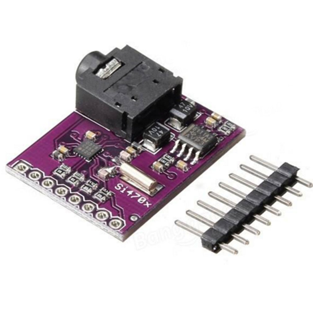 HiLetgo Si4703 RDS FM Radio Tuner Evaluation Breakout Board For Arduino AVR PIC ARM