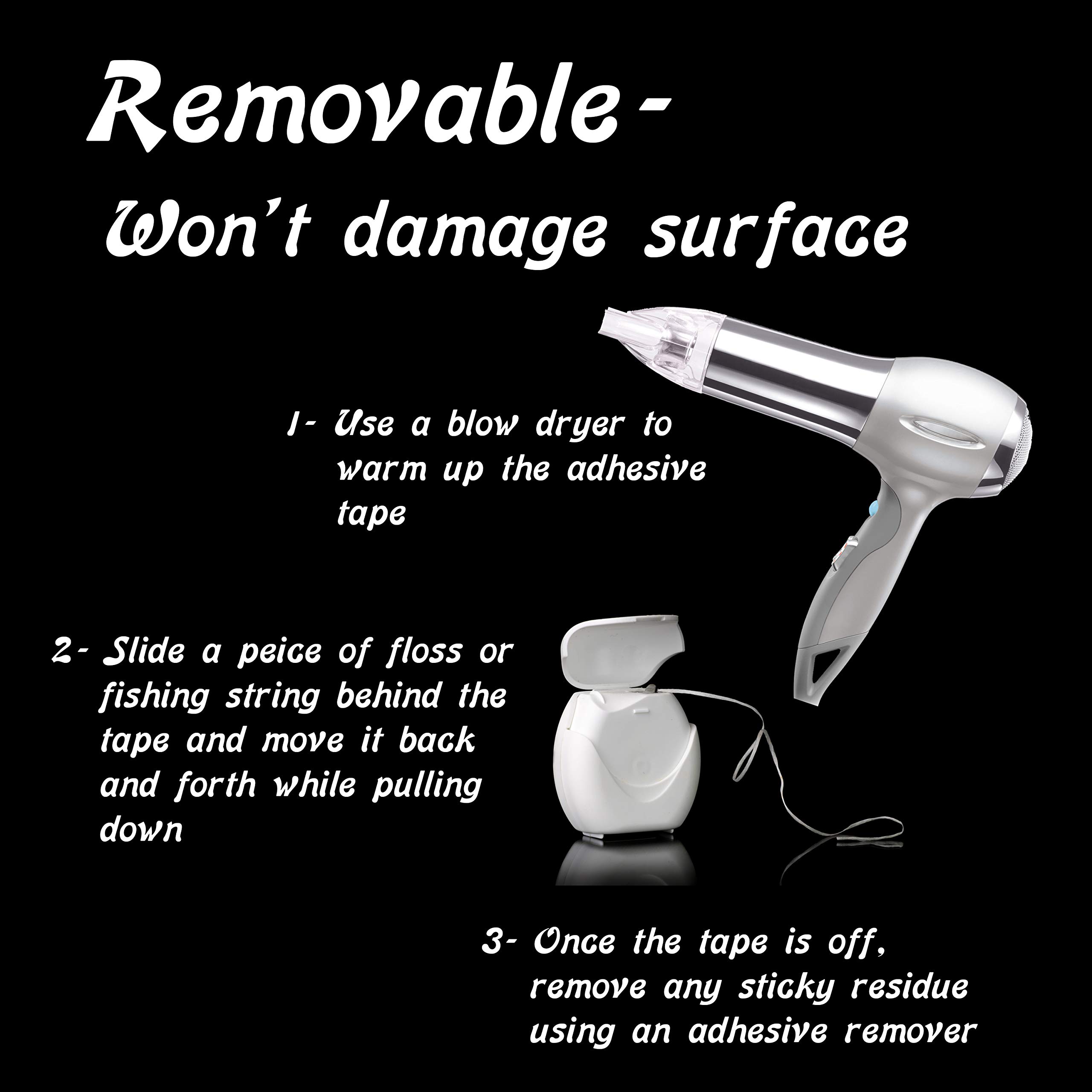 Door Lever Baby Safety Lock - Baby Proofing - Prevent Little Kids from Opening Doors with A Child Proof Door Handle Lock - 3M Adhesive - Driddle