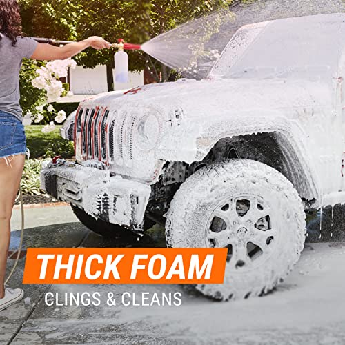Snow Foam Wash by Armor All, Foaming Car Wash Soap Concentrate for Cars, Trucks and Motorcycles, 50 Fl Oz
