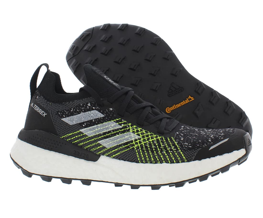 adidas Terrex Two Ultra Parley Black/White/Solar Yellow 8.5 B (M)