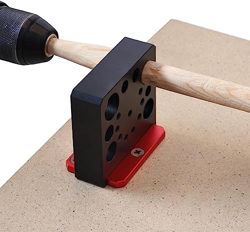 6Pcs Dowel Maker Jig Kit, Metric 8mm To 20mm Adjustable Dowel Maker, With Carbide Blade, Electric Drill Milling Dowel Round Rod Auxiliary Tool Adapters For Wooden Rods Sticks Woodworking 6Pcs Dowel Ma