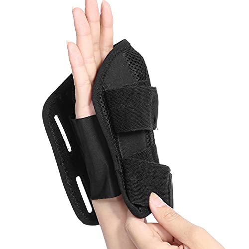 Adjustable Breathable Wrist Brace, Night Wrist Sleep Support Brace, Hand Support Fracture Ligament Injury Arm Protection(Right)