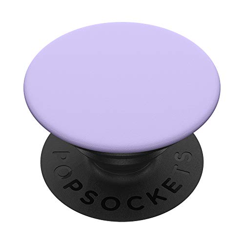 Soft Pale Lavender Purple Plain Solid Designer Matte Color PopSockets PopGrip: Swappable Grip for Phones & Tablets