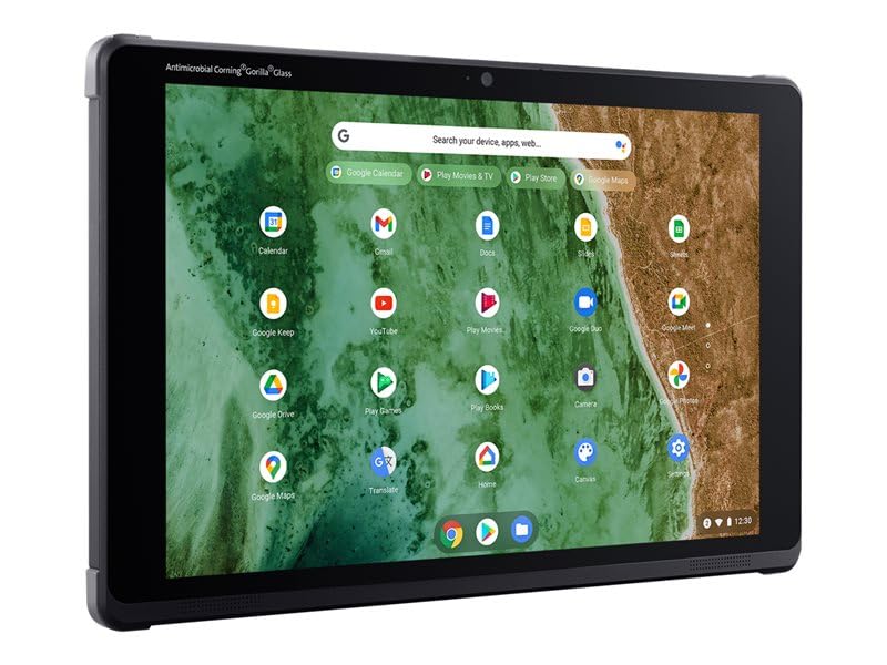 Acer Chromebook Tab 510 D652N D652N-S2AL Tablet - 10.1 WUXGA - Kryo 468 2.50 GHz - 4 GB RAM - 64 GB Storage - Chrome OS - Charcoal Black
