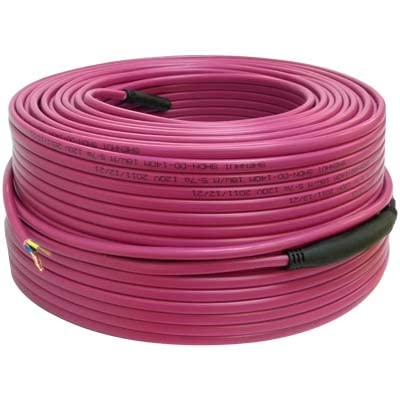 51-65 sqft Electric Radiant Floor Heating Cable, 196 ft length, 120V, 1080W