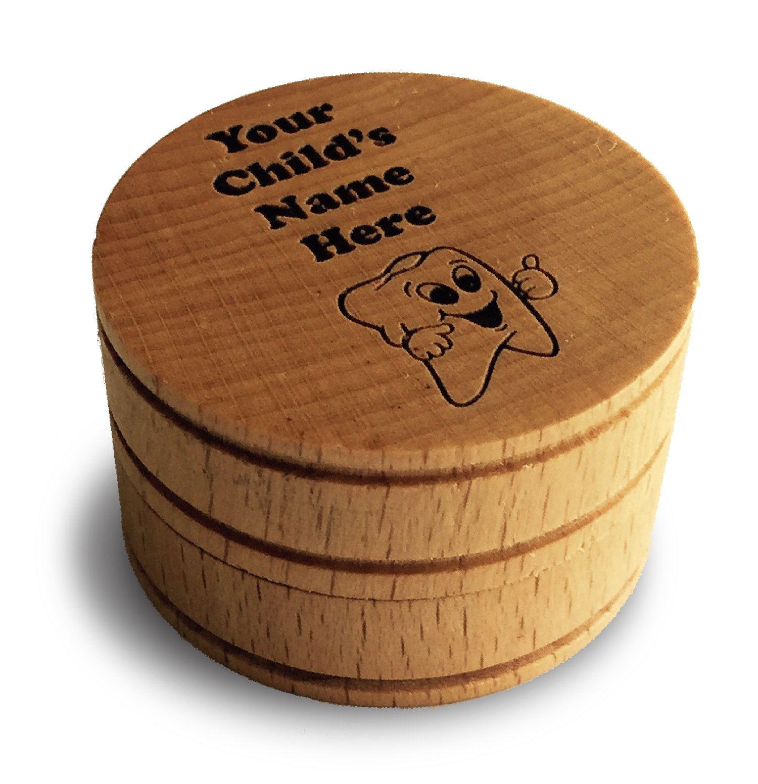 Custom Personalized Memento Dream Keepsake Baby Tooth Box - My First Tooth Fairy Box - Your Child's Name Here - Gifts for Him, for Her, for Boys, for Girls, for Husband, for Wife, for Them, for Kids