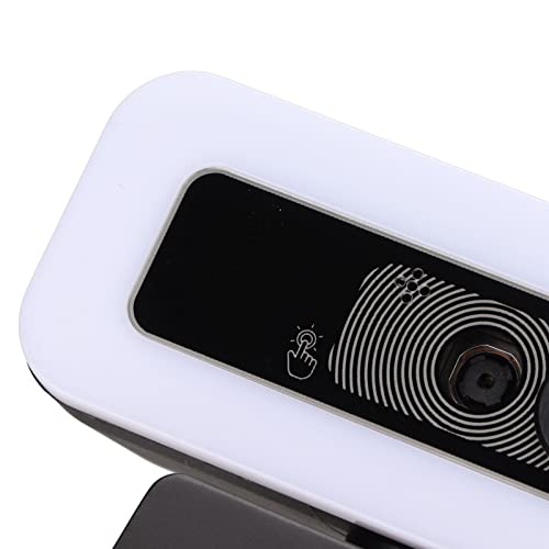 Webcam, Lighting Adjustment Autofocus Built in Microphone USB Web Computer Camera with Cover for Teaching Video Conferencing Plug and Play Hd Webcam for Pc Mac Laptop Desktop