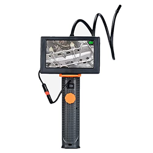 8mm Inspection Camera, 6.6ft/2m Semi-Rigid Cable, 720P Sewer Camera, 4.3inch Screen, LED Flashlight, 2200mAh 3 Hours Battery Life