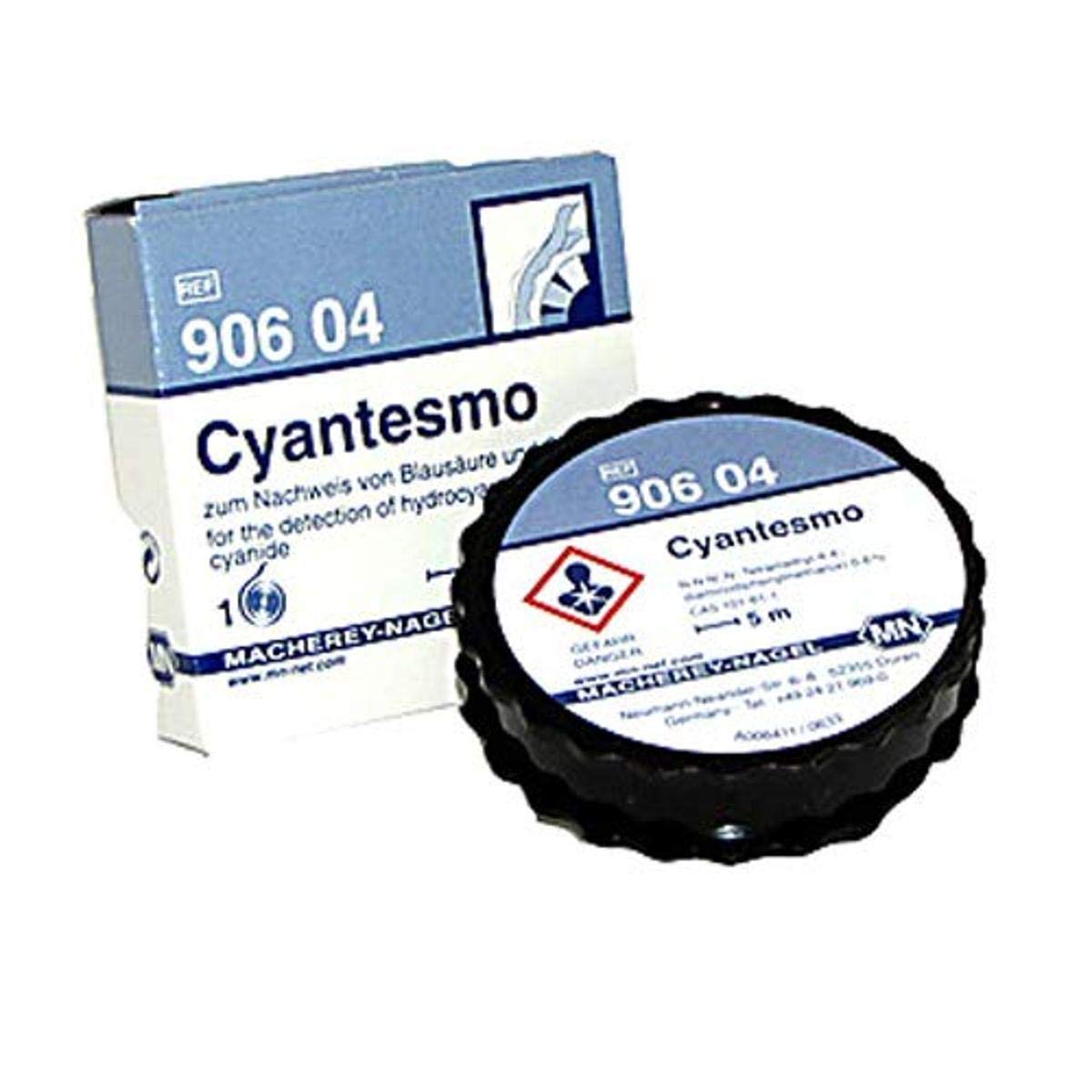 Scientific Machine & Supply 90604 Cyantesmo Test Paper, 10mm Width, 5m Length