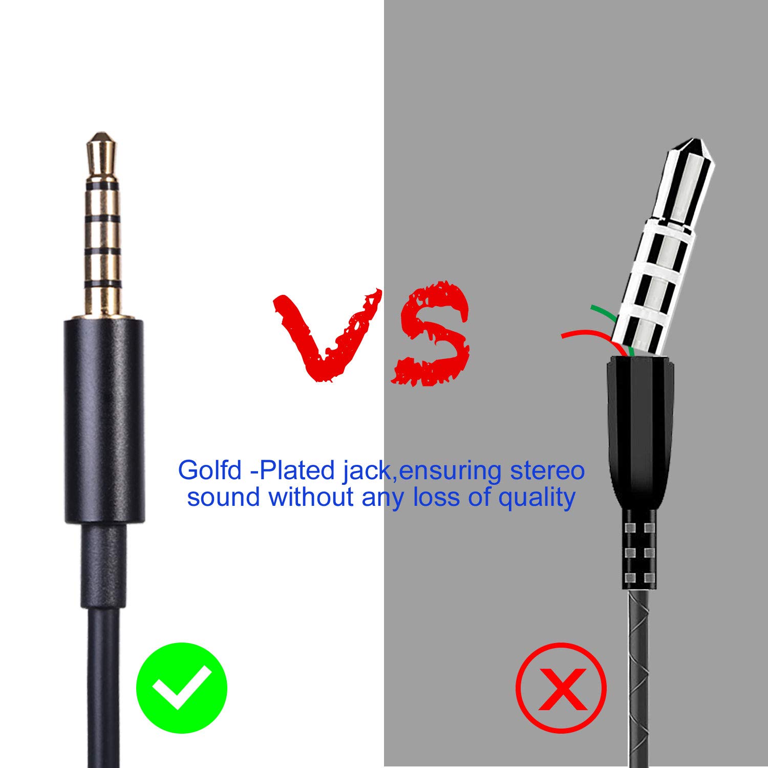 A10 Replacement Cable Inline Mute Volume Control with Clip for Astro Gaming Headset A10/A40 Cord Lead Compatible with Xbox One Play Station 4 PS4 Headphone Audio Extension Cable 6.5 Feet