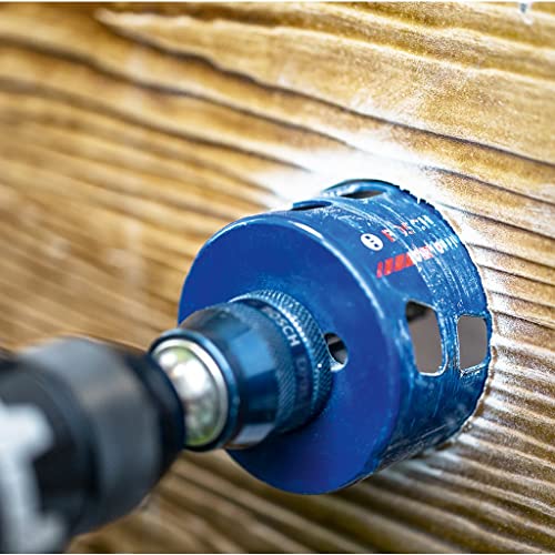 Bosch Professional 14x Expert Tough Material Hole Saw Set (Ø 20-76 mm, Accessories Rotary Impact Drill)