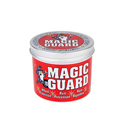 Magic Guard – Best Wheel Wax – Sealant & Protection for All Wheels – Easy Removal of Brake Dust & Road Grime - Hydrophobic – Acid, Corrosion & Moisture Resistant – Made in USA – 4 oz