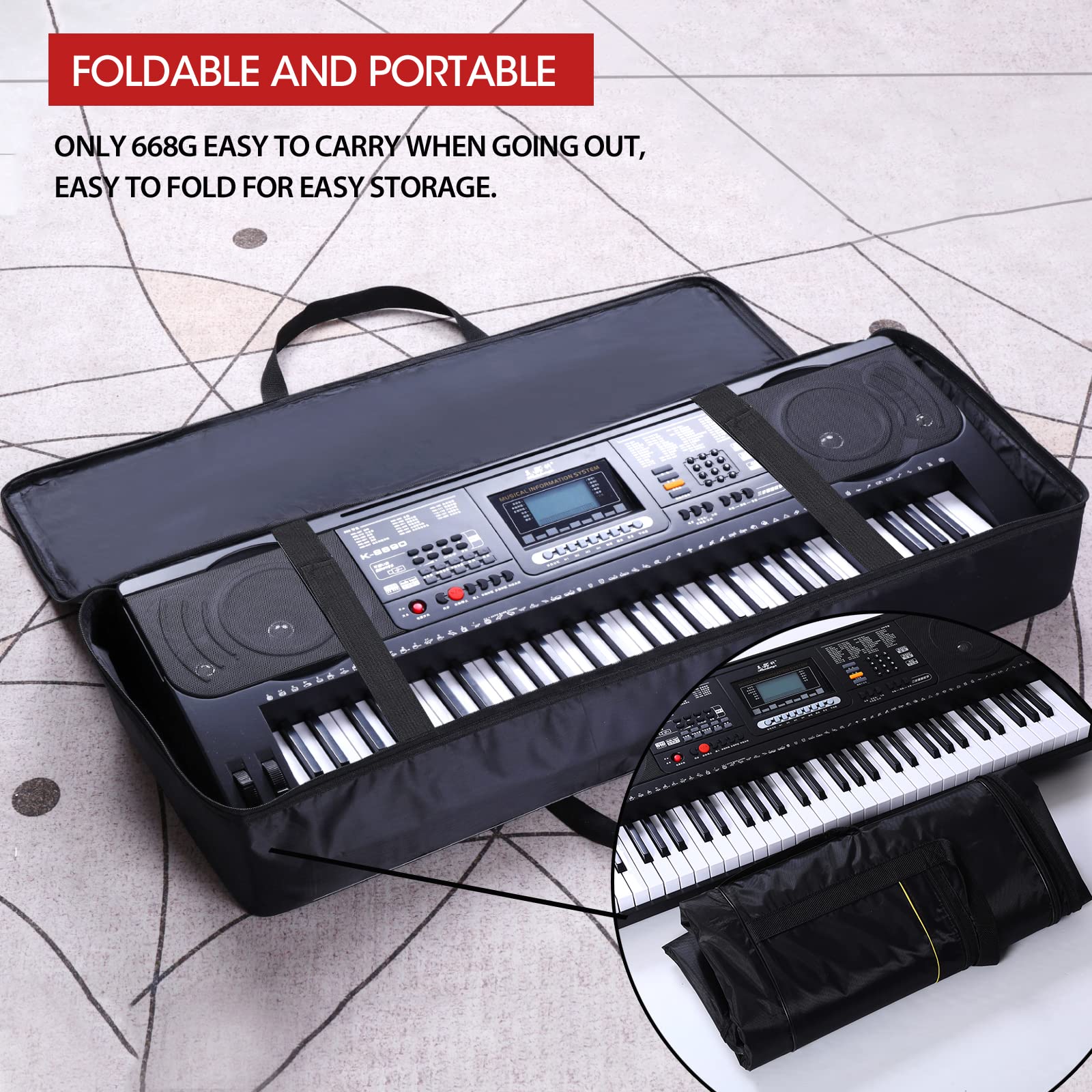 88 Keyboard bag and 61 keyboard carring bag
