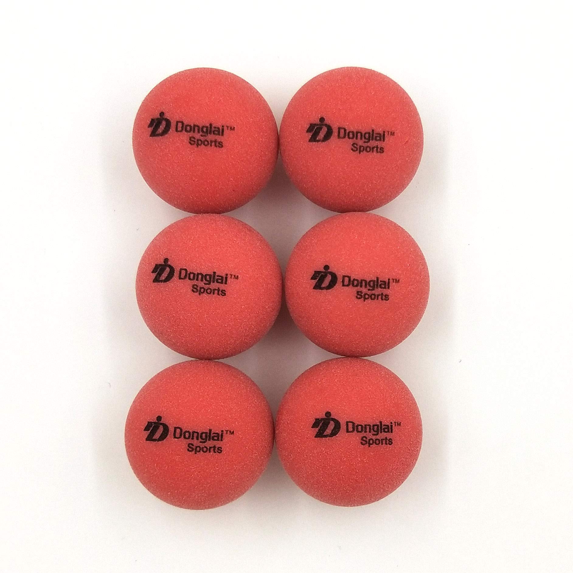 DDonglai 1.38"(35mm) Diameter Tournament Quality Foosball Balls-Great Grip to Play Foosball Game, 6pack Foosball Balls Sets