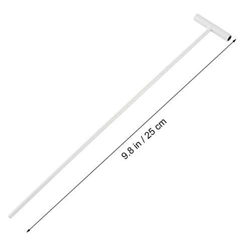 POPETPOP 10 Pieces Pigeon Bobs Traps-Pigeon Bird Entrance Trap One-Way Window Door Curtain Iron T Bars