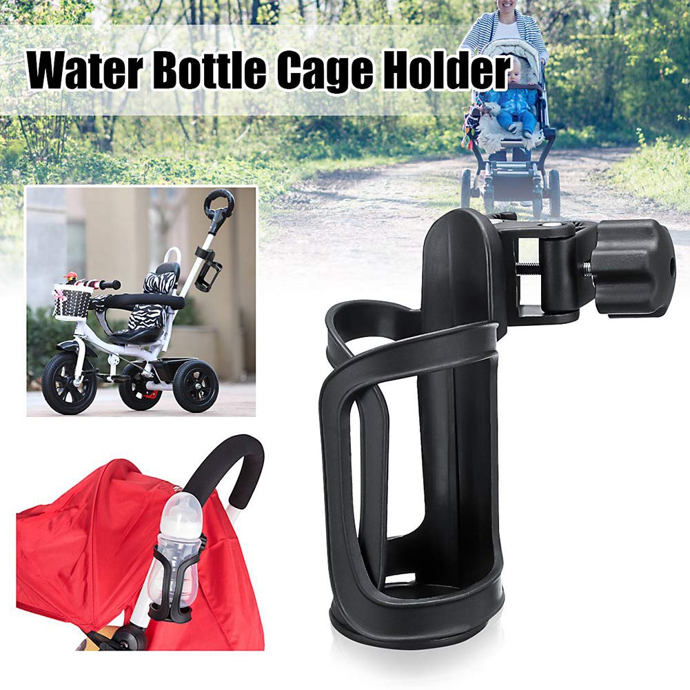 AKOAK 1 Pack 360 Degree Rotating Stroller Cup Holder, Children's Quad Bike Bottle Holder, Bicycle Tricycle Universal Parts