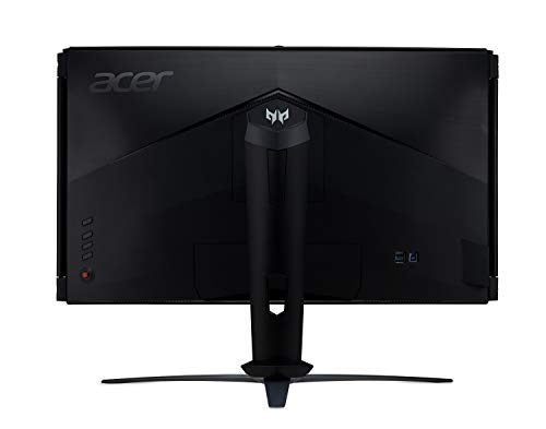 Acer Predator XB273K Gpbmiipprzx 27" UHD (3840 x 2160) IPS NVIDIA G-SYNC Compatible Monitor with VESA Certified DisplayHDR 400, Quantum Dot, 144Hz, DCI-P3, Delta E<1 (Display Port & HDMI Port), Black