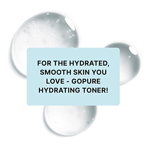 goPure Hydrating Facial Toner - Plump and Nourish The Look of Skin, 4 fl. oz.