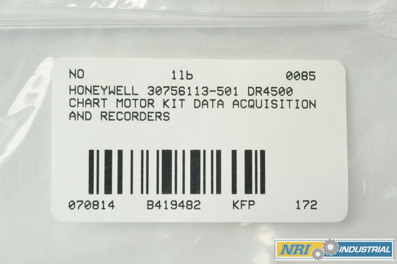 HONEYWELL 30756113-501 DR4500 Chart Motor KIT RECORDERS B419482