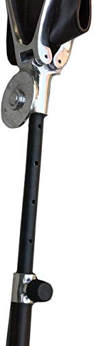 Adjustable Antique Brown Shooting Stick | Very Durable Big Size Leather Seat Folding Chairs | Polo Fishing Golf Seat Stick | Lightweight Hiking Walking Sticks