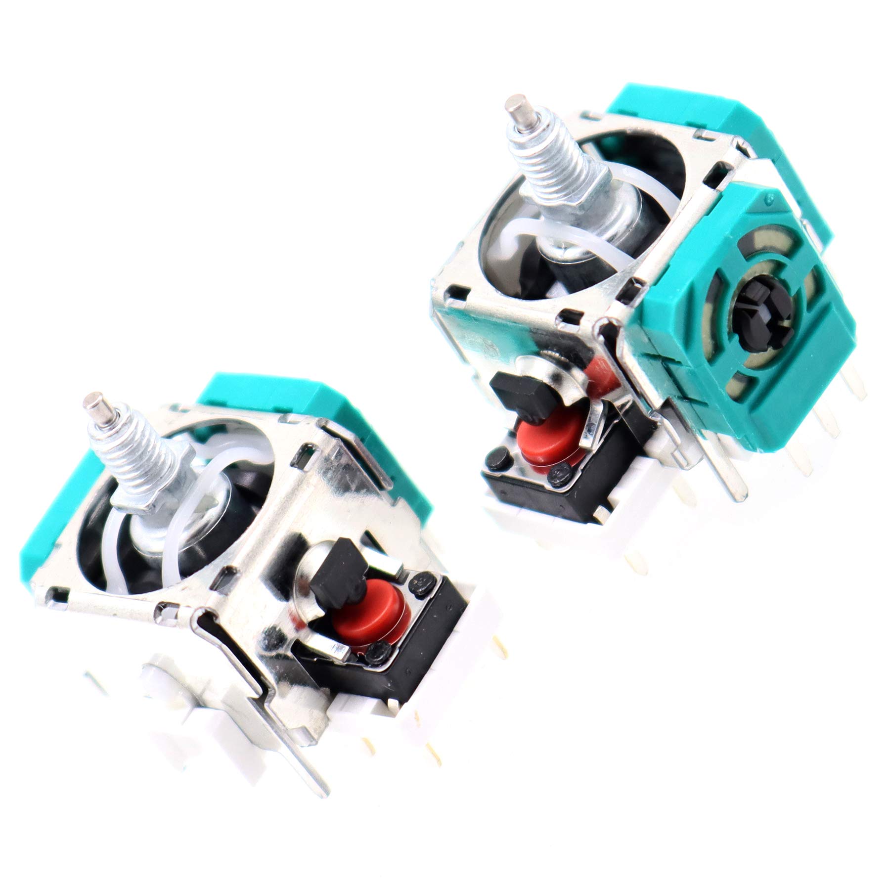 Deal4GO 2 Pack 3D Internal Analog Stick Joystick Modules Threaded Thumbstick Replacement for Xbox one Elite 2 Controller