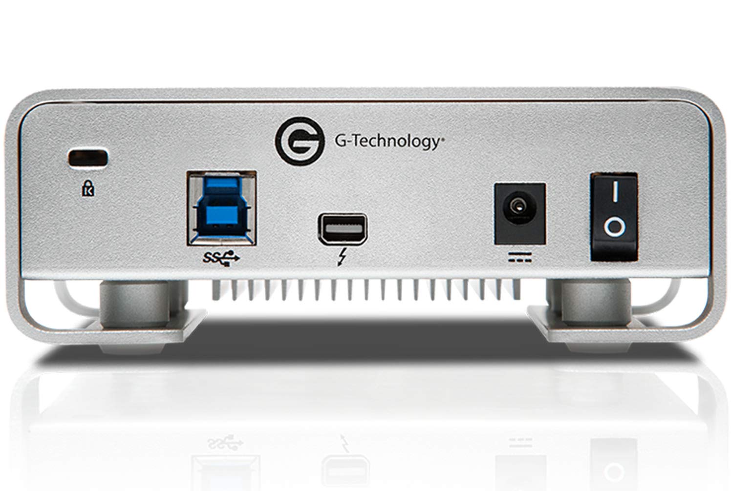 G-Technology 10TB G-DRIVE with Thunderbolt and USB 3.0 Desktop External Hard Drive, Silver - 0G05024