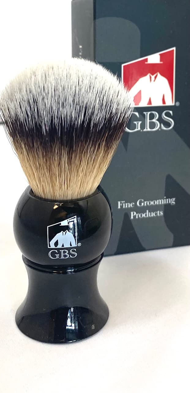 G.B.S Men's Synthetic Shaving Brush, Ultimate Wet Shaving designed for the Best Shave