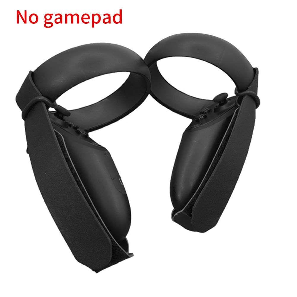 Adjustable Knuckle Strap Band for Oculus Quest/Rift S Touch Controller Grip, 2pcs VR Handle Protective Knuckle Straps