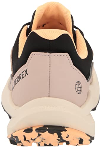 adidas Women's Terrex Trailrider Sneaker, Sand Strata/Silver Violet/Wonder White, 8