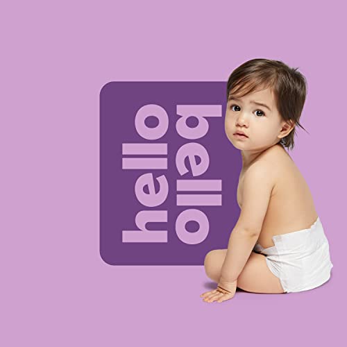 Hello Bello Premium Baby Diapers Size 1 I 35 Count of Disposeable, Extra-Absorbent, Hypoallergenic, and Eco-Friendly Baby Diapers with Snug and Comfort Fit I Building Blocks