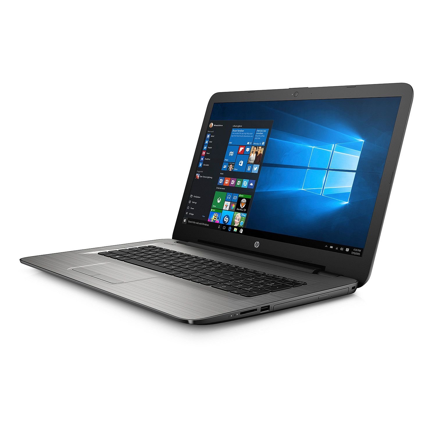 HP 17.3" Notebook 17-x137cl, Core i7-7500U, 16GB RAM, 2TB HDD, 4GB AMD R7 GPU