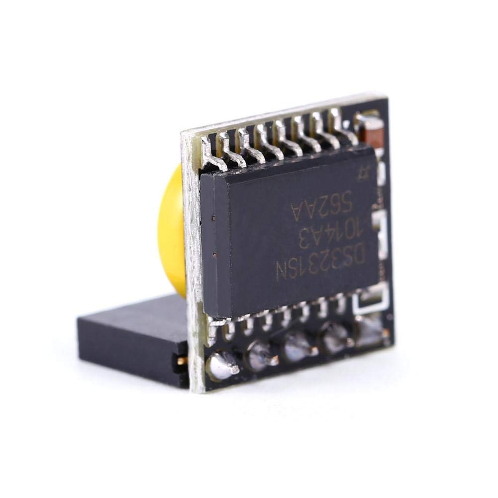 Tosuny DS3231 RTC High Precision Board Real Time Clock Module for Arduino Raspberry Pi,3.3 V and 5 V