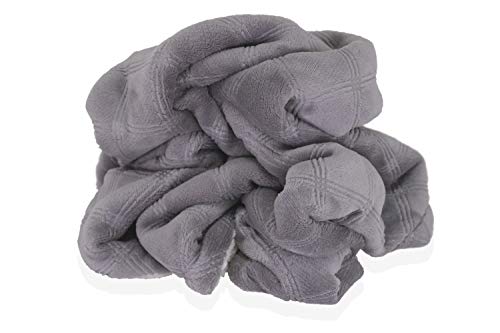 Sherpa Fleece Baby Blanket Reversible - Breathable Microfiber Plush Receiving Blanket- Great Throw Blanket for Cribs, Strollers, Baby Car Seat Travel, Indoor & Outdoor Use - 30β x 40β