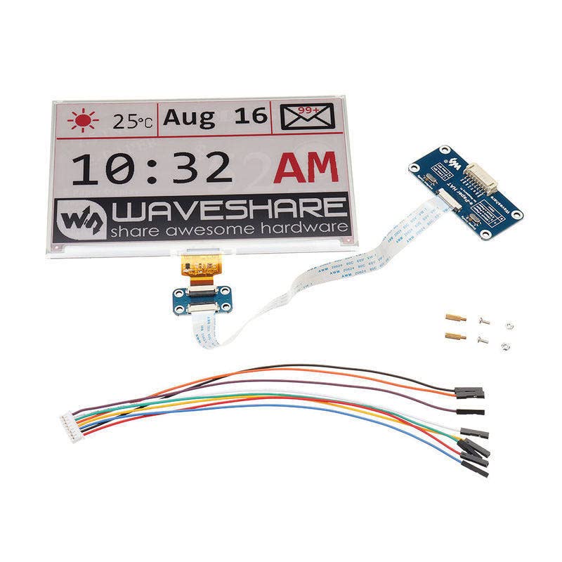 7.5 Inch E-Ink Screen Module e-Paper Display SPI Interface Type B for Raspberry Pi for Arduino