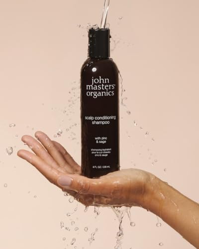 John Masters Zinc & Sage Scalp Conditioning Shampoo, 8 FZ