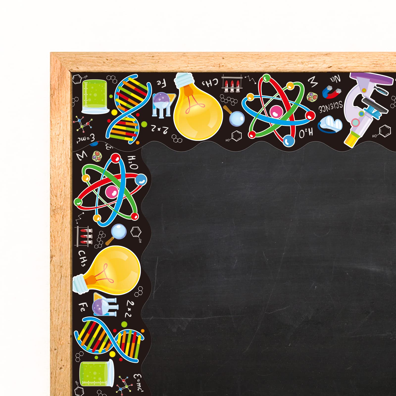72 Feet Science Bulletin Board Borders Science Lab Border for Classroom Décor Back to School Office Party Decorations