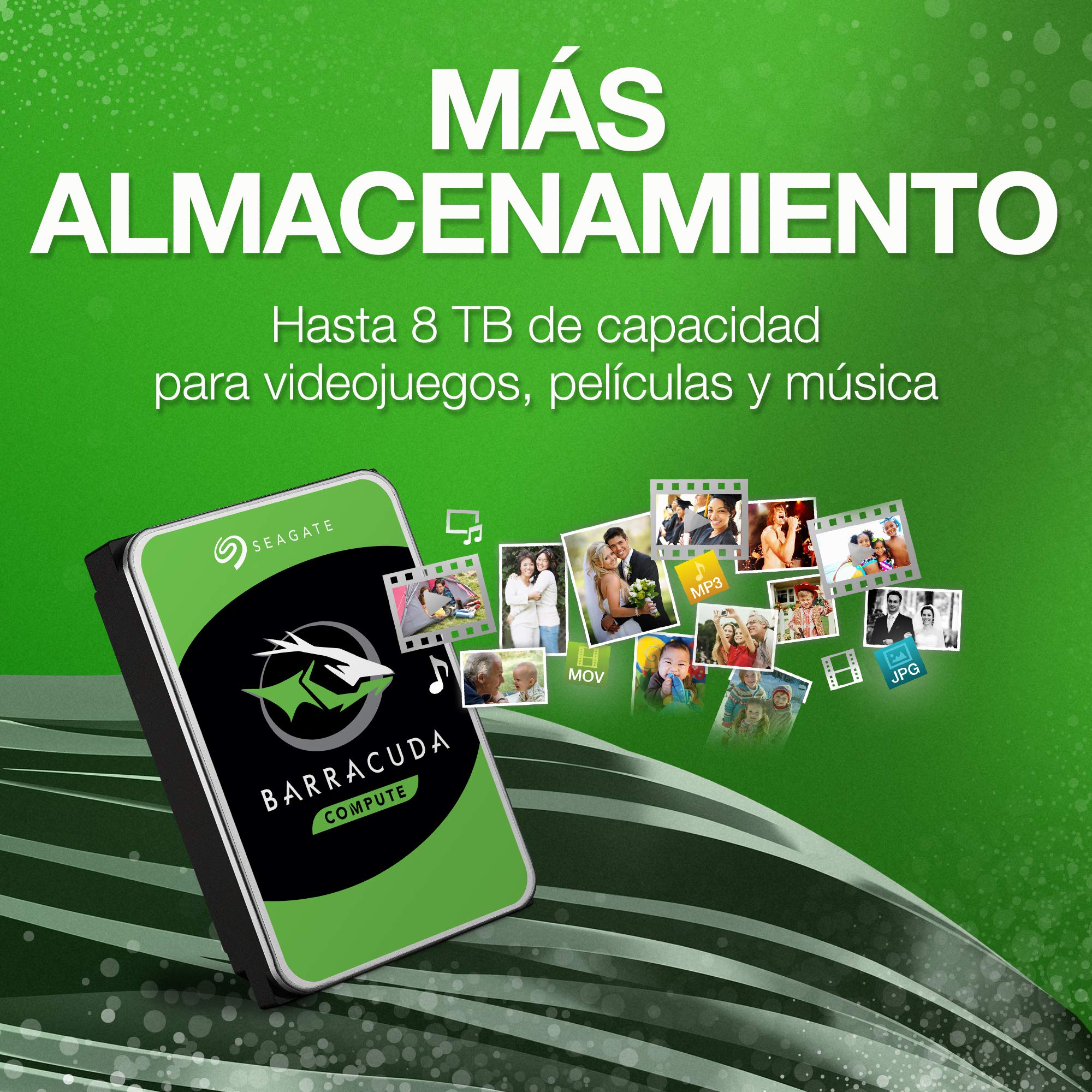 Seagate BarraCuda Pro 8TB Internal Hard Drive Performance HDD β 3.5 Inch SATA 6 Gb/s 5400 RPM 256MB Cache for Computer Desktop PC Laptop, Data Recovery β Frustration Free Packaging (ST8000DM004)