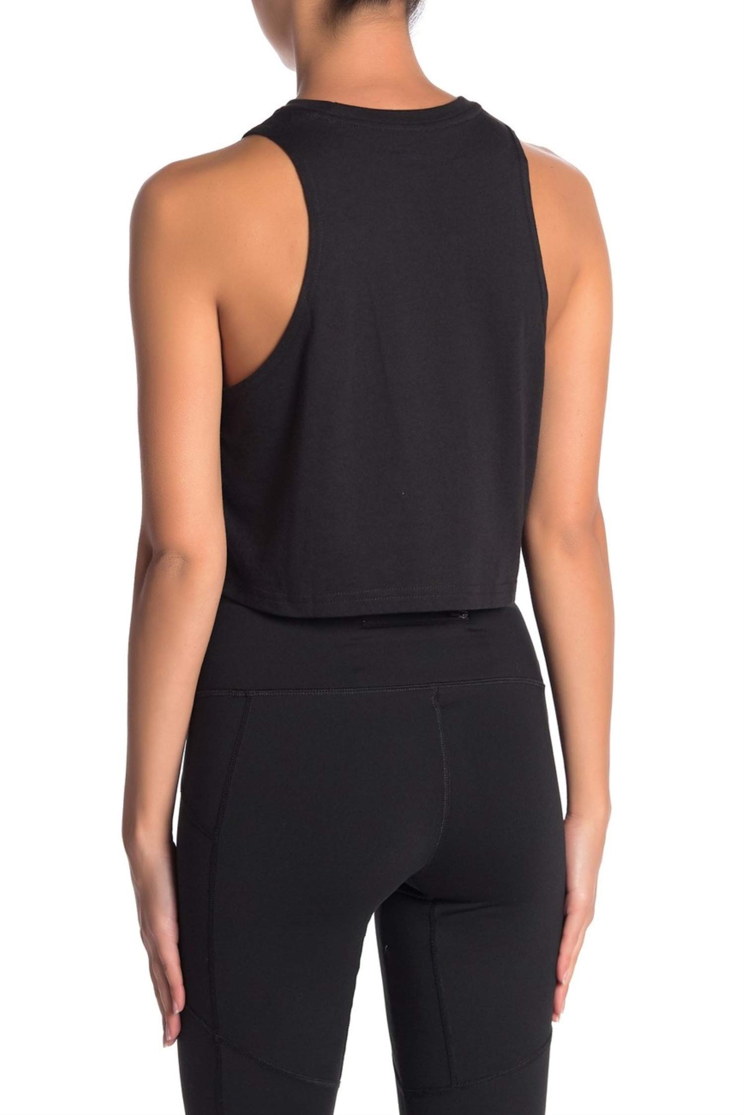 ADIDAS Women's Cropped Top, Black XL