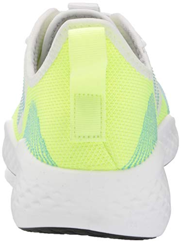 adidas Women's Fluidflow 2.0 Running Shoes, White/Hazy Sky/Yellow, 6.5