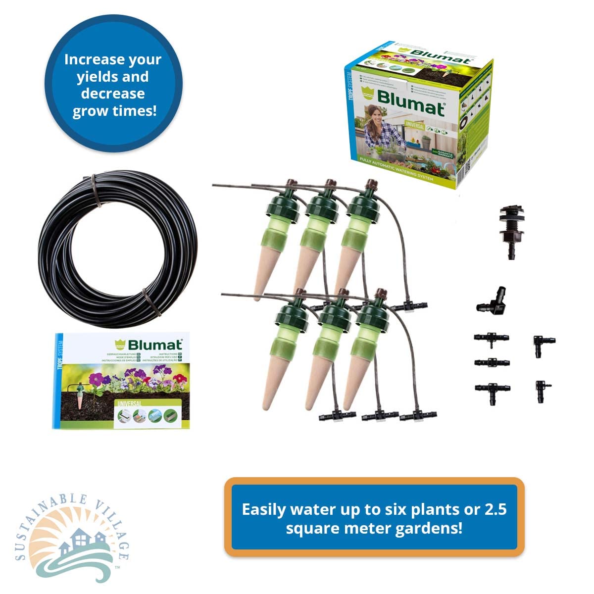 Tropf-Blumat IG15654 Deck and Planter Box Kit, Small